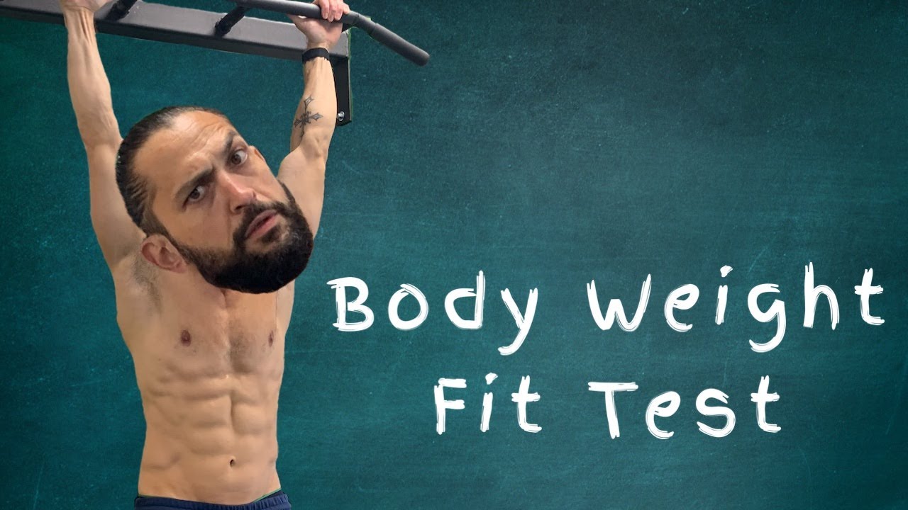 45 Minute Body Weight Hybrid Wellness Fitness Test (Part 2) - YouTube