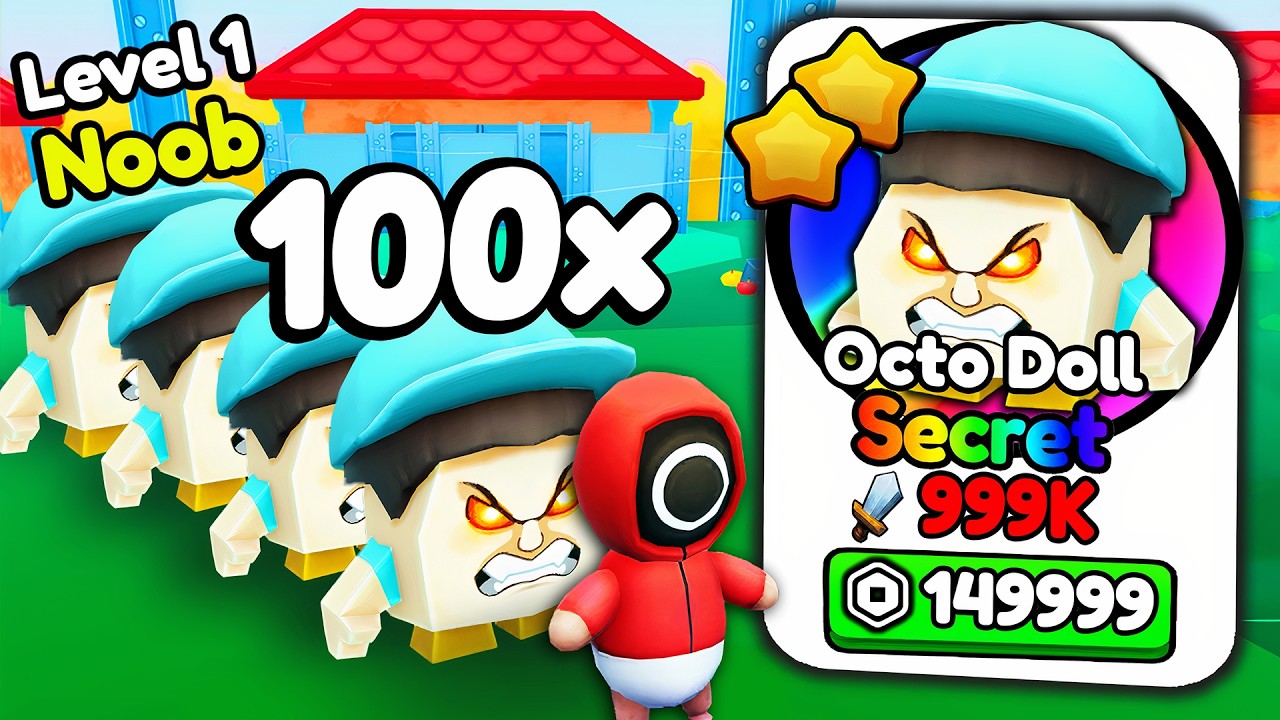Starting Over as NOOB with 100 OCTO DOLL OP Pets! - YouTube