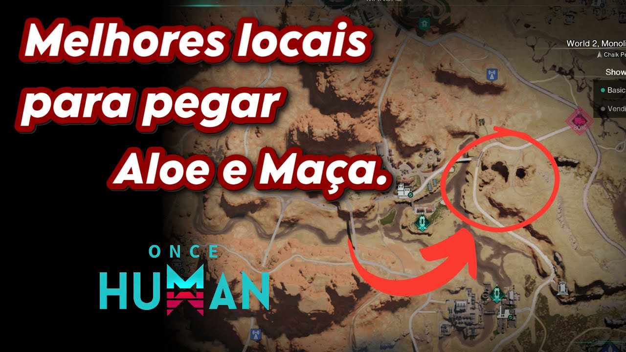 MELHORES LOCAIS PARA FARMAR ALOE E MAÇÃ NO ONCE HUMAN #oncehuman # ...