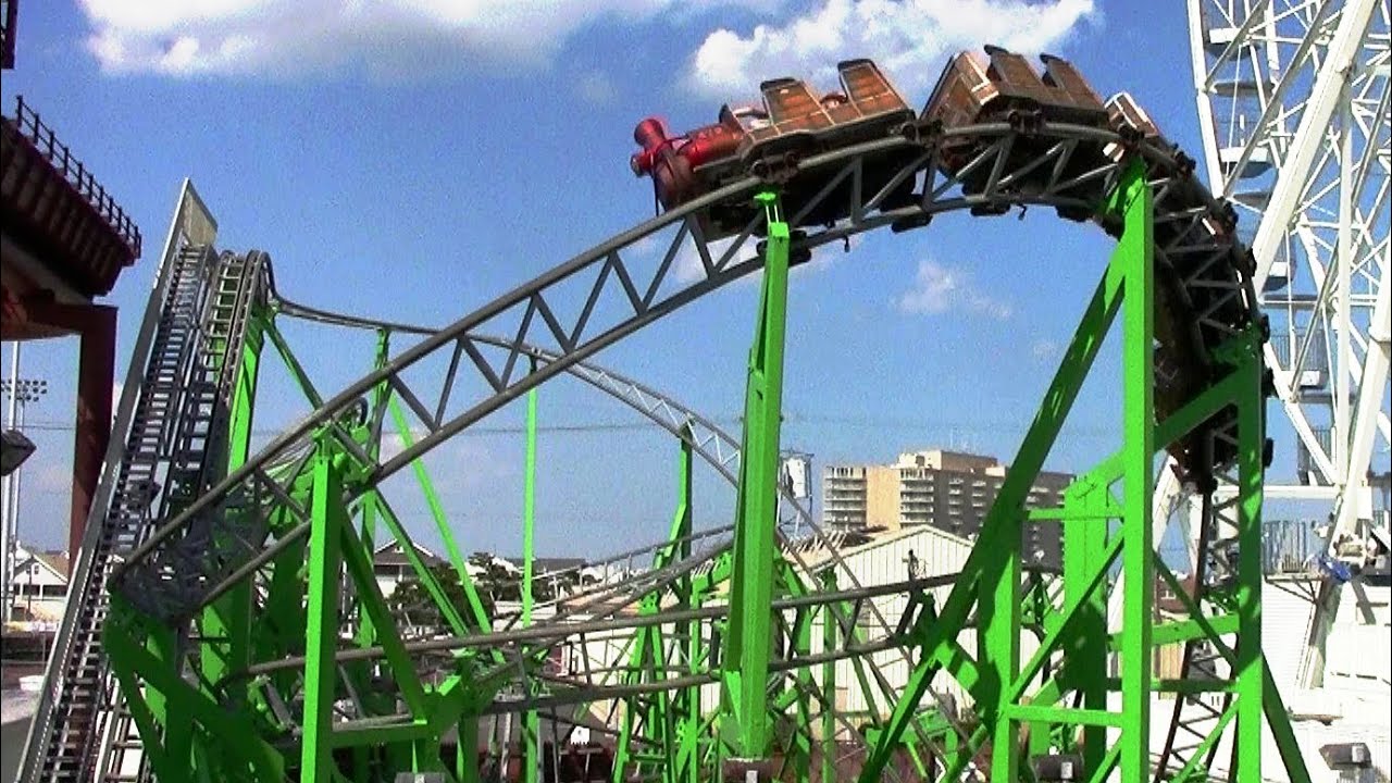 Runaway Train off-ride HD Gillian's Wonderland Pier - YouTube