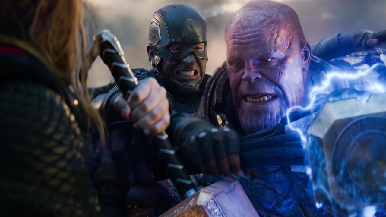 Avengers Endgame - Fighting For The Gauntlet Scene [Hindi] - Avengers ...