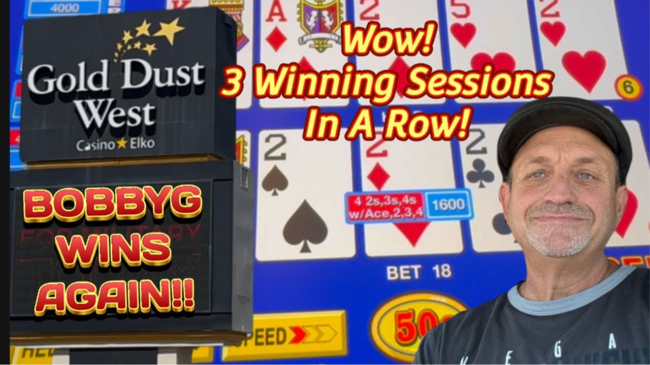 Winning at Gold Dust West….3 in a row! - YouTube
