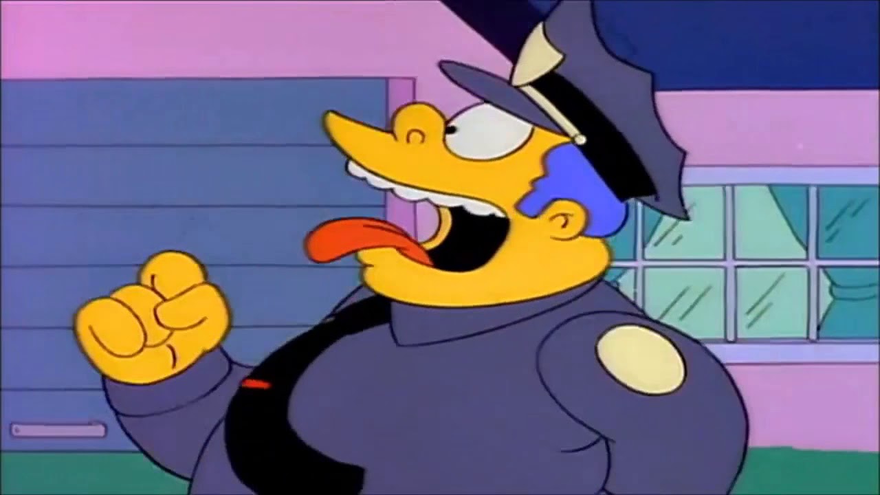 los simpson - jefe gorgory - meme - YouTube