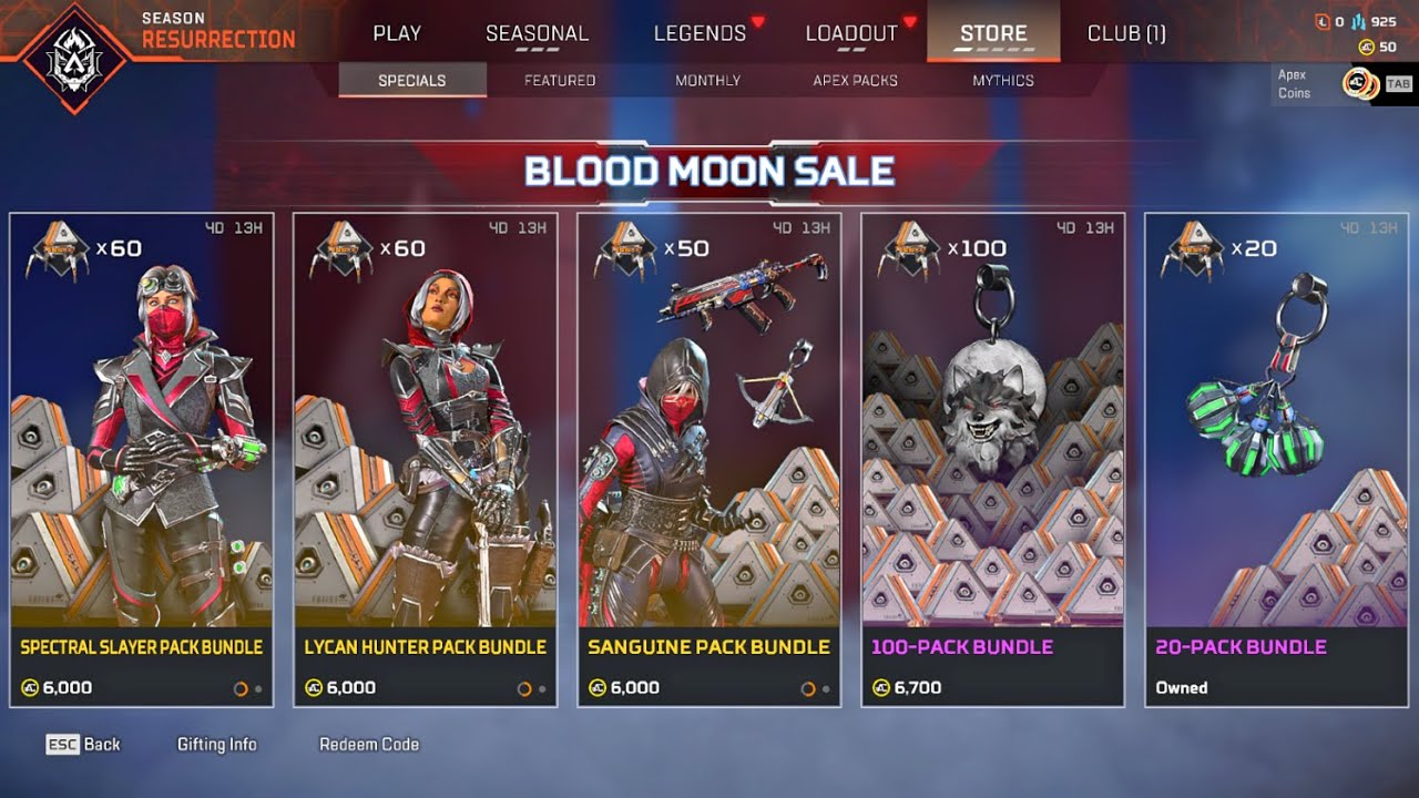 20 Apex Pack Opening | Apex Legends - YouTube