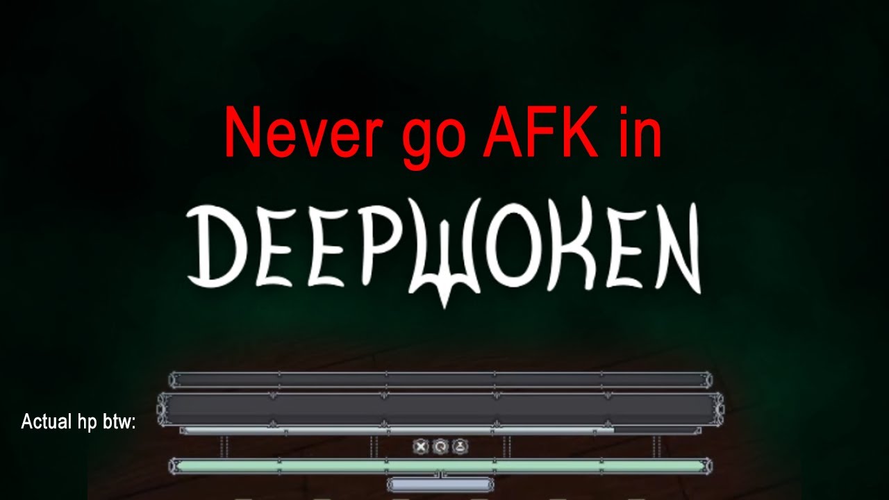 Never go AFK in Deepwoken - YouTube