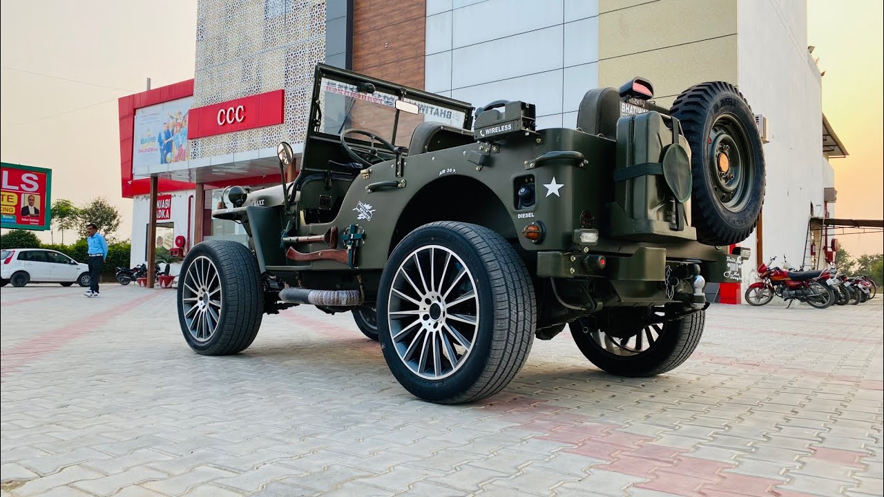 BHATIWAL MOTORS MODFIY JEEPS 20 INCH ALLOW WHEEL 4x4 LIFT HAND DRIVE ...