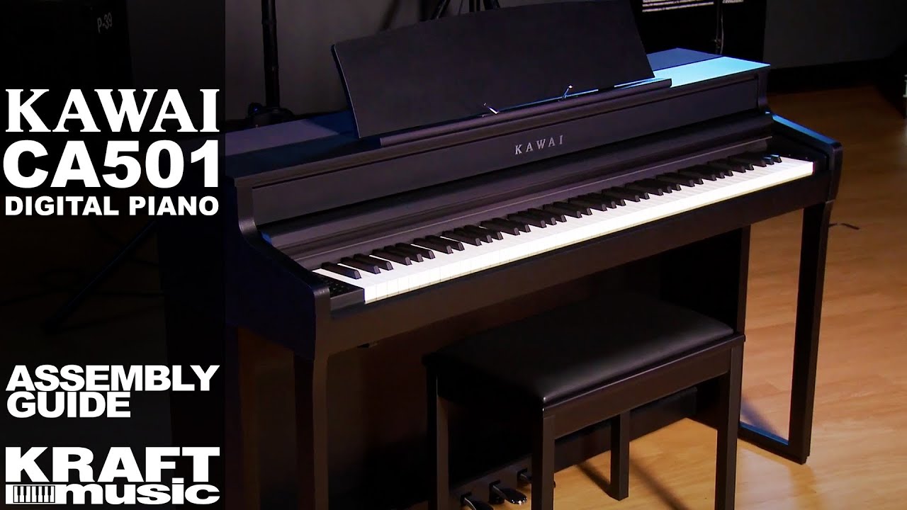 Kawai CA501 Digital Piano - Assembly Guide - YouTube