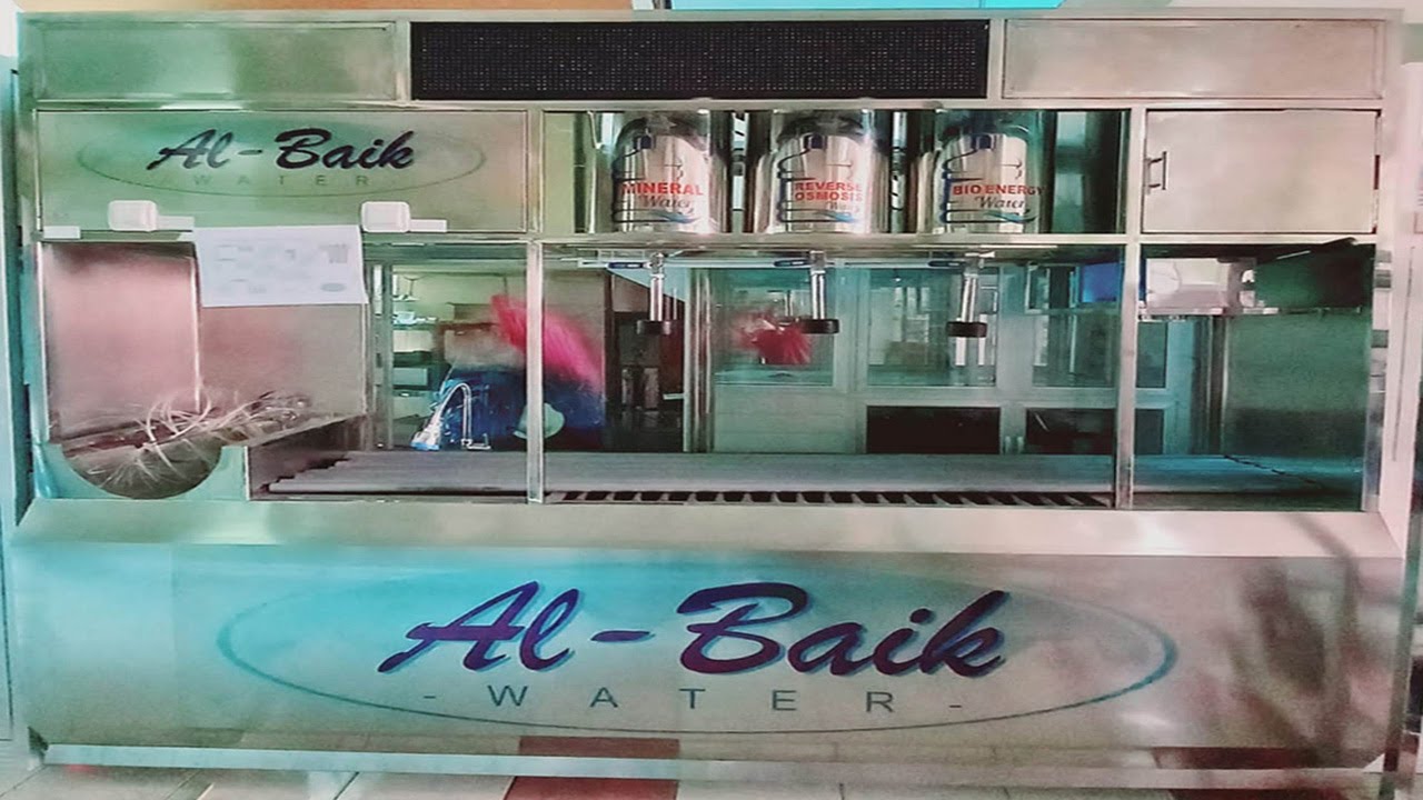 Pengiriman Depot Air Minum Isi Ulang Timika Papua Partisi Etalase Full ...