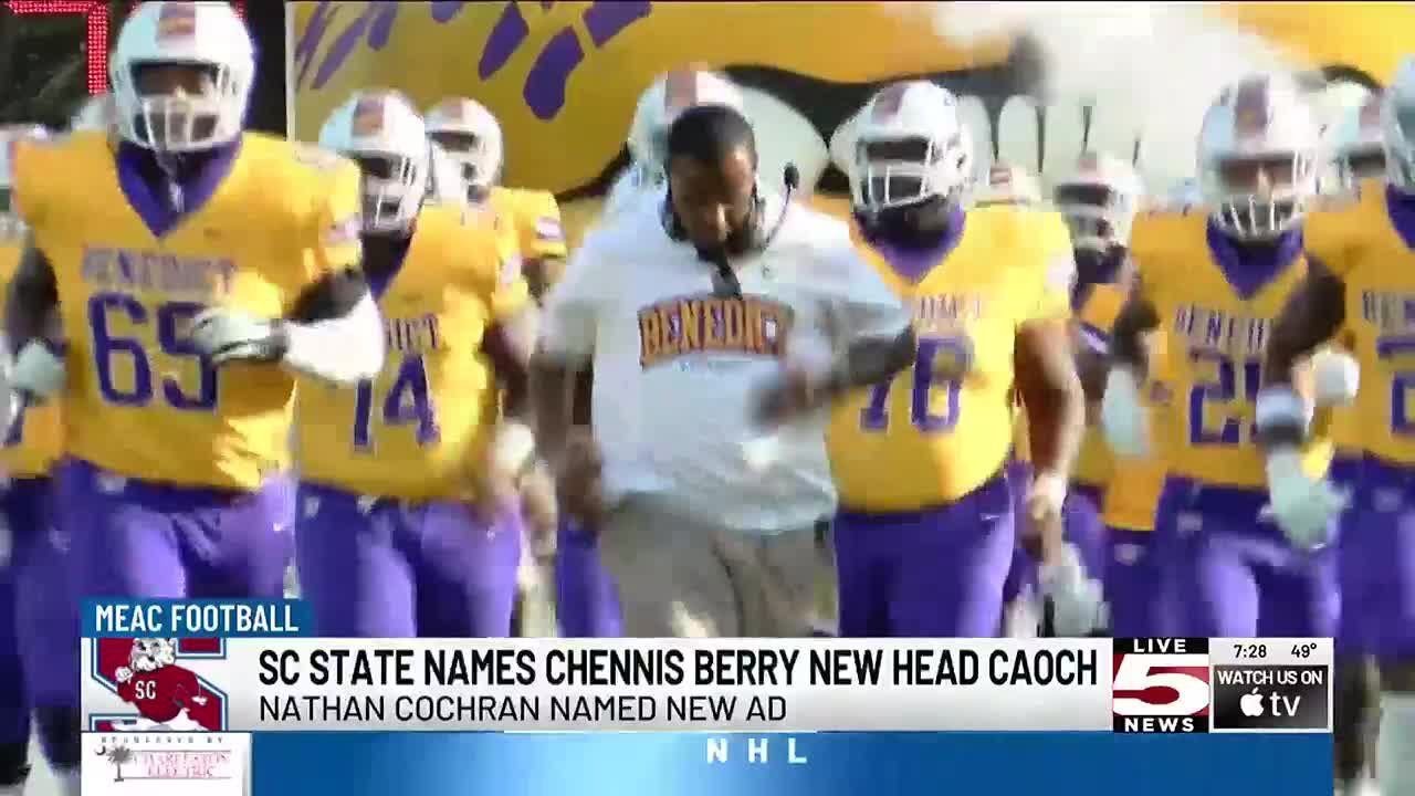 VIDEO: SC State hires Chennis Berry as head football coach - YouTube