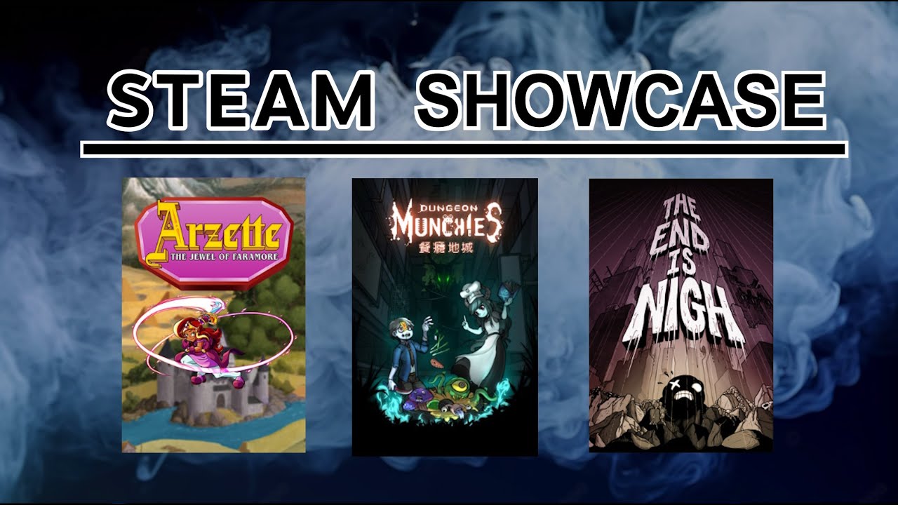 [Steam Showcase] Arzette: the Jewel of Faramore, Dungeon Munchies, The End is Nigh - YouTube