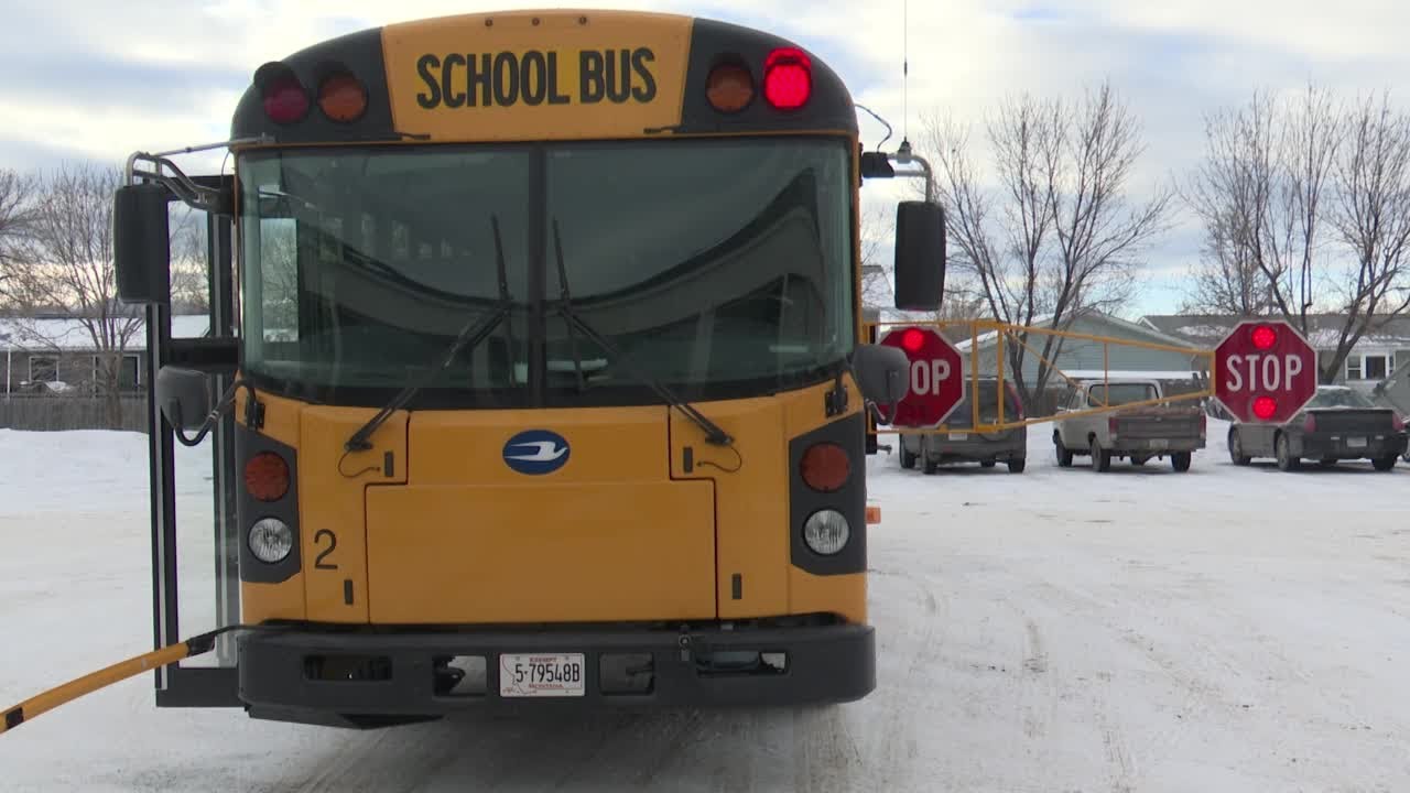 More Montana school buses to see extended stop arms - YouTube