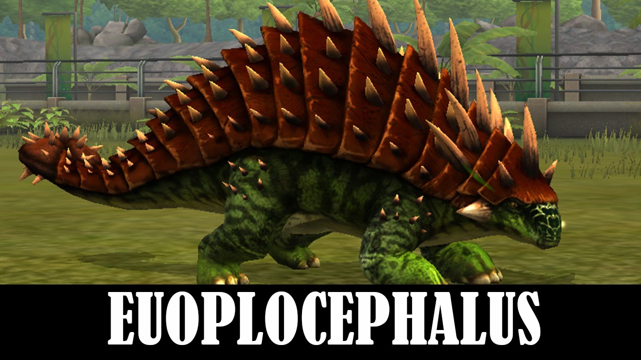 EUOPLOCEPHALUS LEVEL 40 - Jurassic World The Game - YouTube