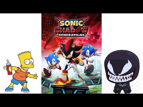 Bart Simpson Gaming: Sonic X Shadow Generations - YouTube