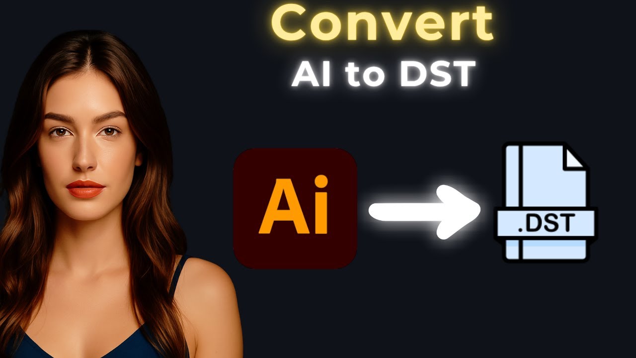 How to Convert AI to DST File - YouTube