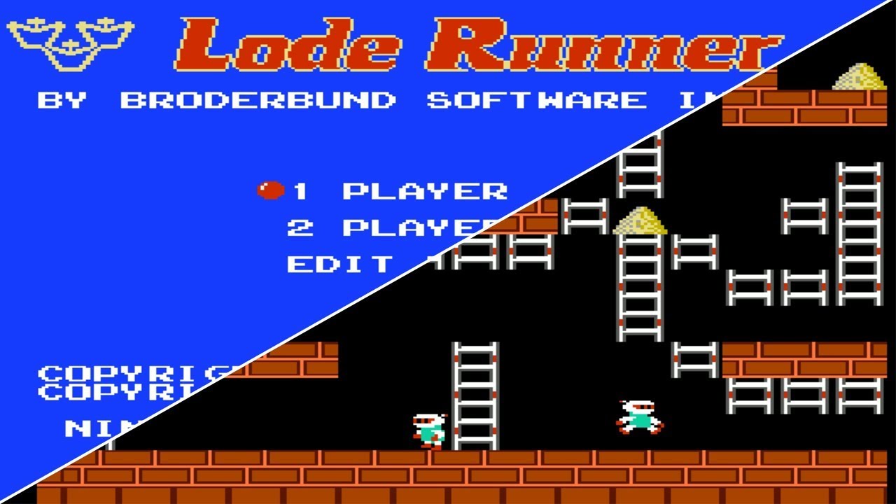 Lode Runner (1984) - Juegos de época 🕹️ - YouTube