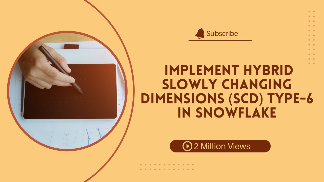Day115: Implementation of SCD Type -6 in Snowflake | SCD Type-6 Hybrid ...