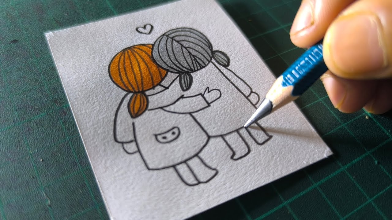 Draw Your BEST FRIEND Like a Pro! - YouTube