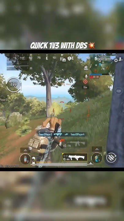 WAIT FOR CLUTCH | QUICK 1v3 DBS IN SCRIMS #bgmishorts #bgmi #scrims #1vs4 #pubgmobile # ...