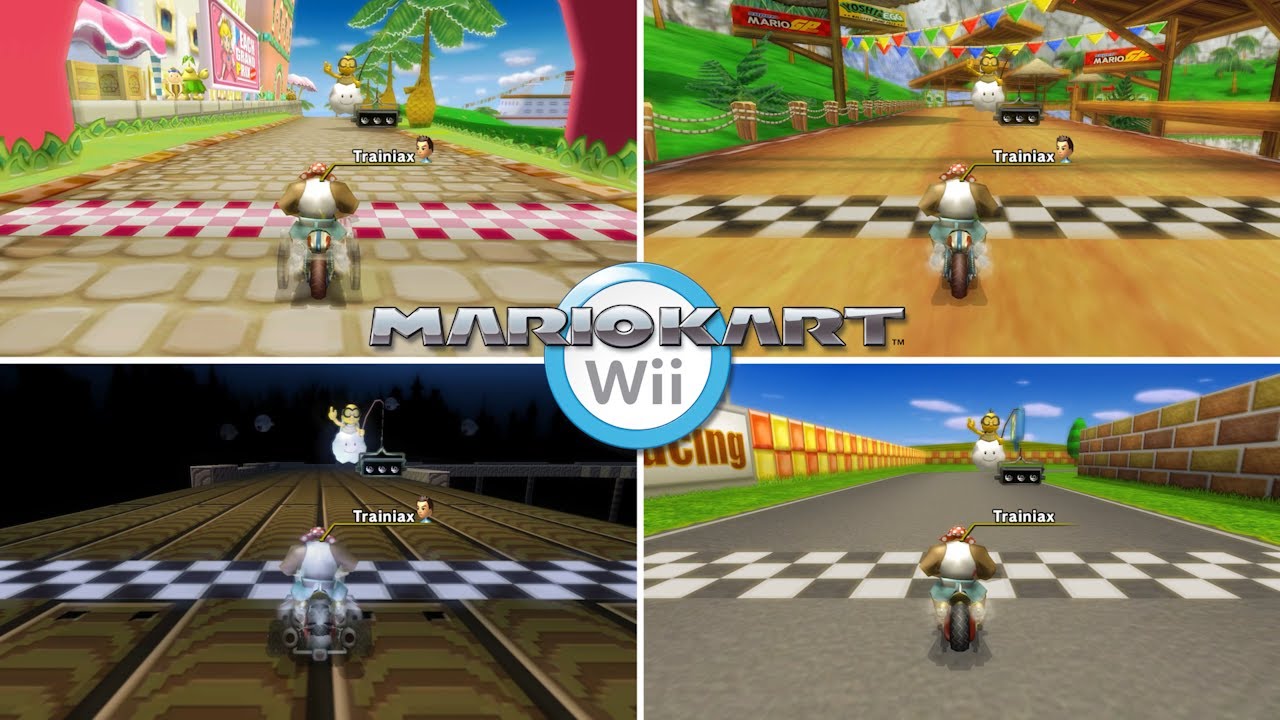Mario Kart Wii - Shell Cup Time Trials [#37] - YouTube