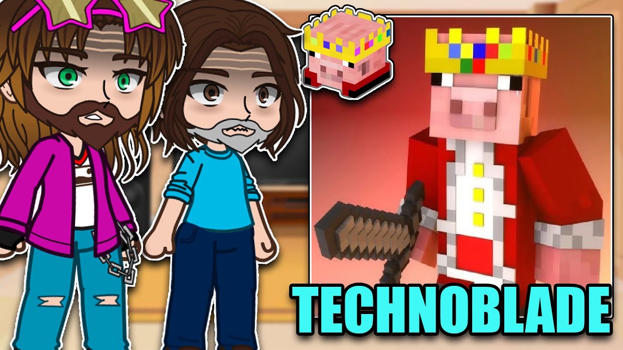 Minecraft Movie React To Technoblade | Minecraft | Gacha React - YouTube