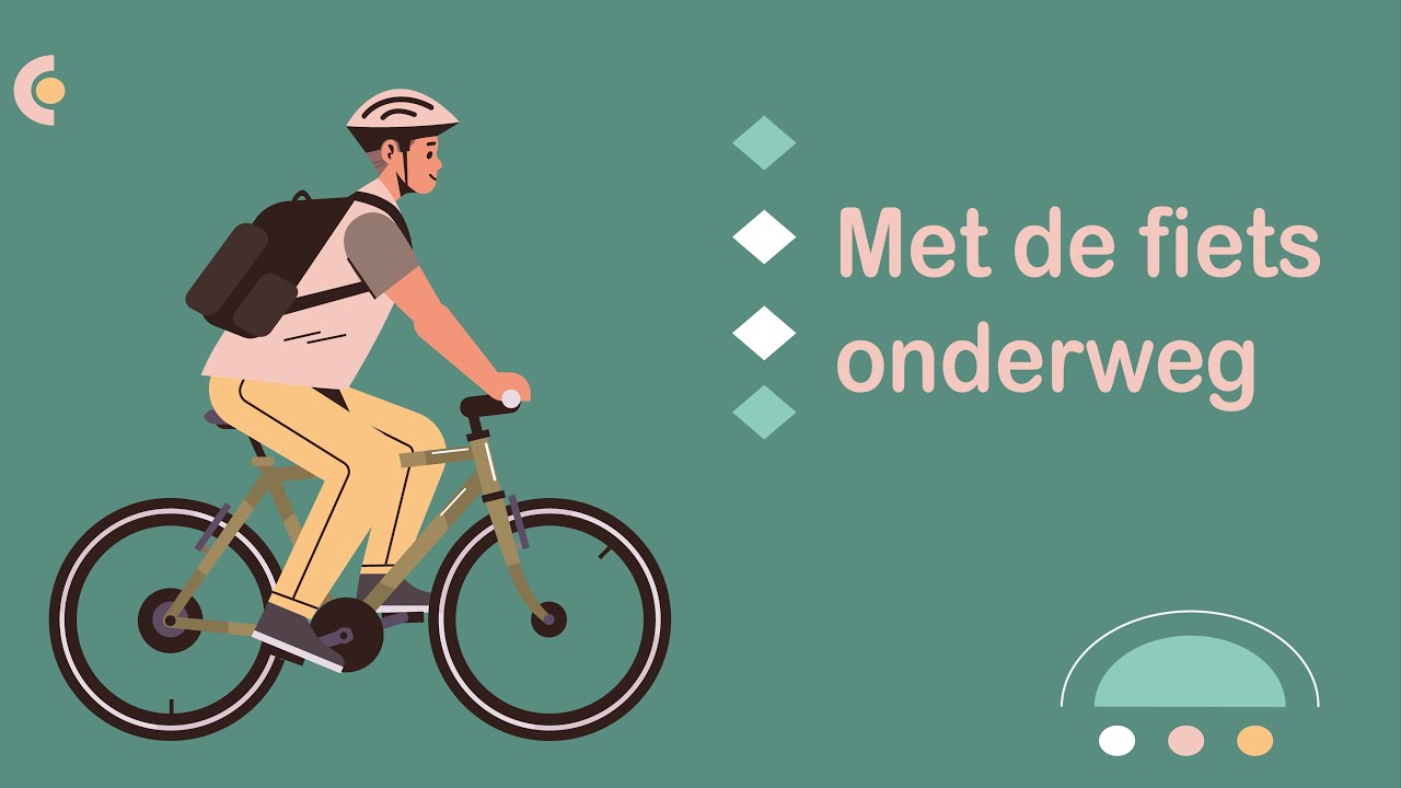 Met de fiets onderweg (#NT2, #learndutch, Waystage, A2, 1.2, Threshold ...