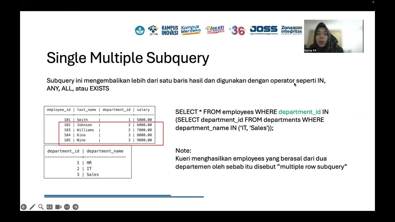 M3. Subquery Basis Data - YouTube