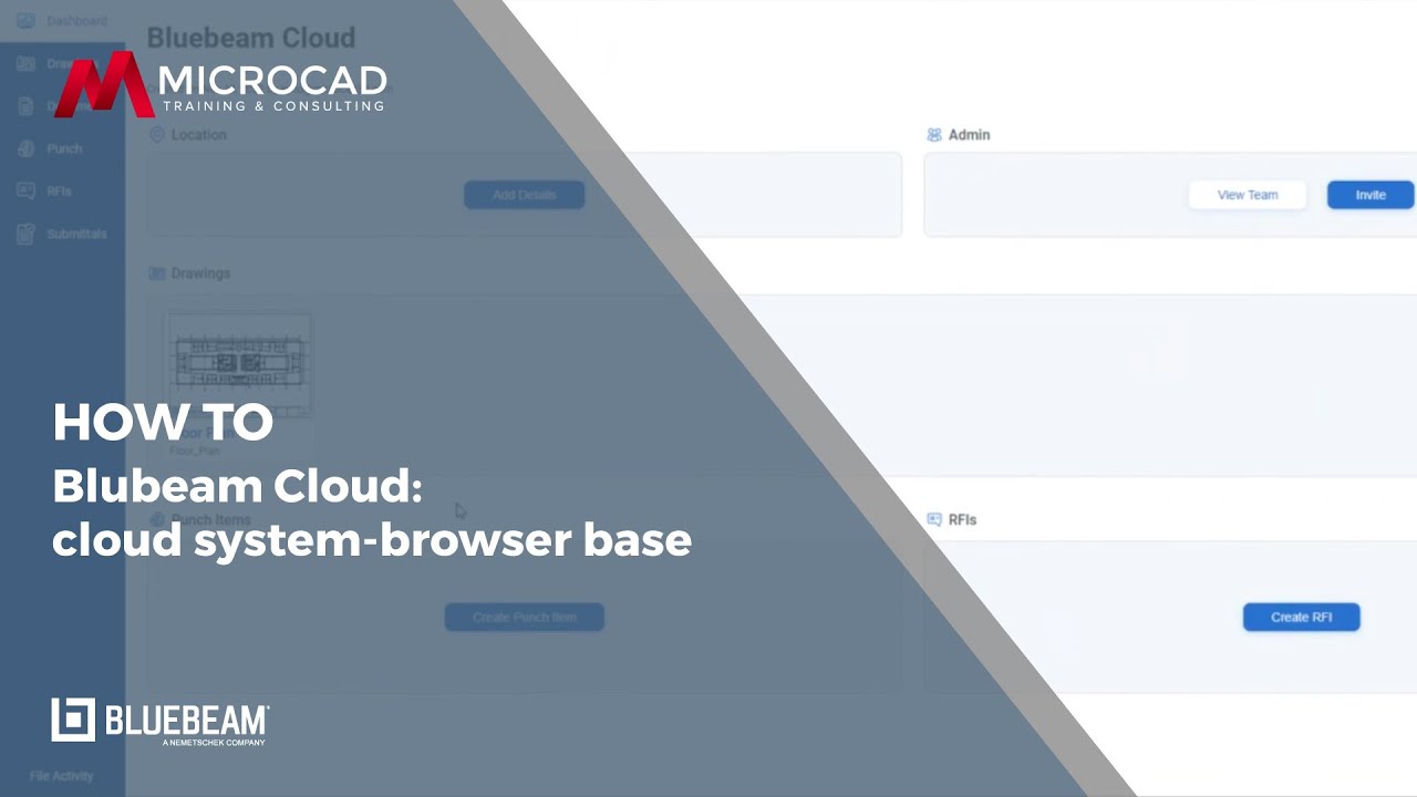 Blubeam Revu - Blubeam Cloud system browser base - YouTube