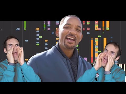 Will Smith Grunt - NPT Music Remix - Jacksfilms Piano Cover