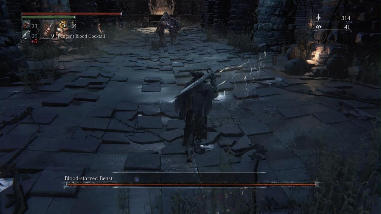Bloodborne™ - Bloodstarved Beast - YouTube