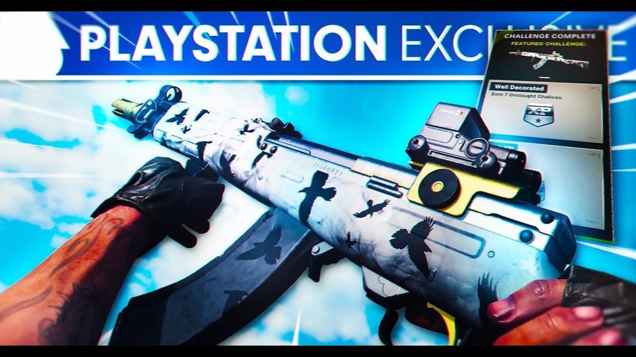 the PLAYSTATION 5 EXCLUSIVE WEAPONS in BLACK OPS COLD WAR! (Onslaught ...