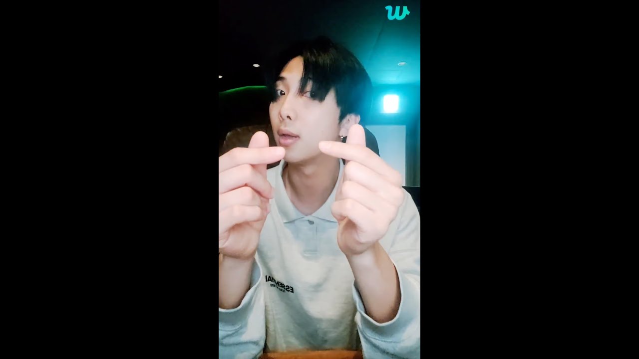 BTS WEVERSE LIVE Kim Namjoon With Armys 💜🥰 Weekend.... {Full} - YouTube
