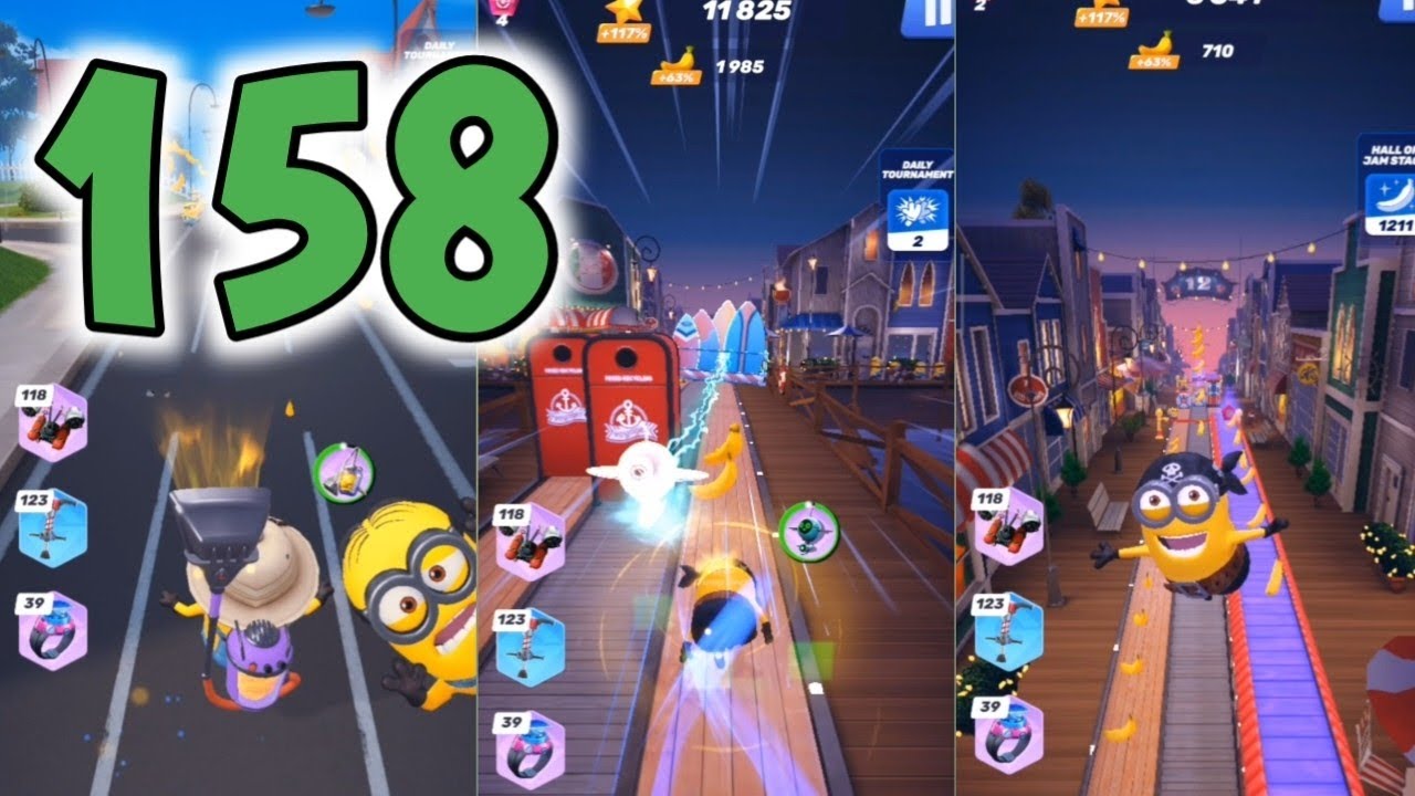 Minion Rush - Running Game : Gameplay Part 158 [Android] - YouTube