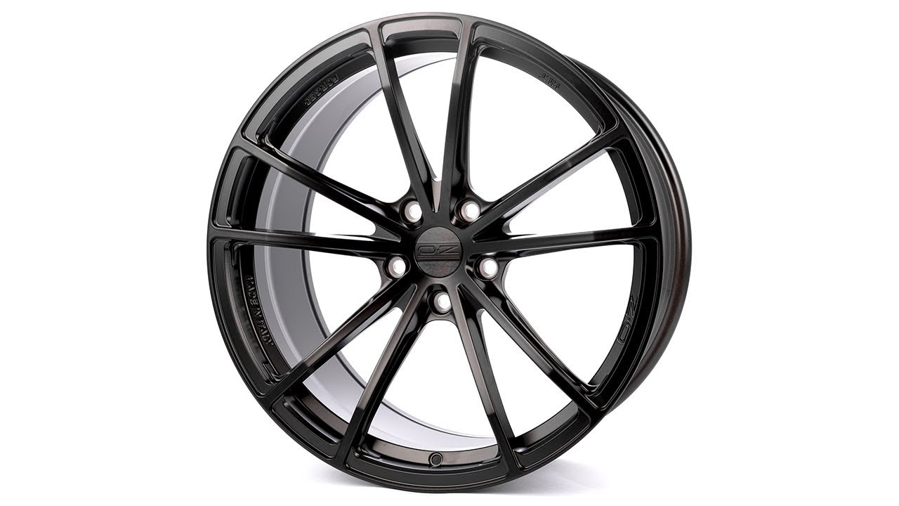 OZ ZEUS matt black | felgenoutlet.de - YouTube