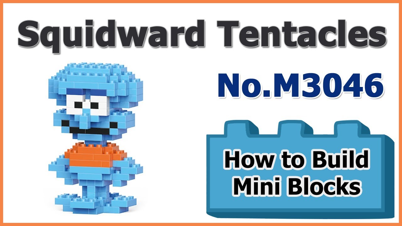 How to Build Mini Blocks Squidward Tentacles - M3046 Instructions ...