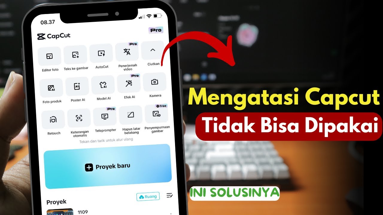 Cara Mengatasi Capcut Tidak Bisa Di Gunakan | Mengatasi Cap Cut Lag dan ...