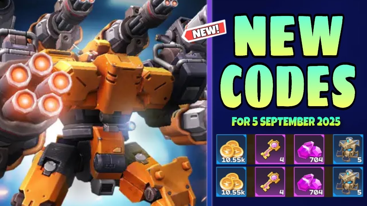 *New* Mech Assemble Zombie Swarm Codes 5 September 2025 || Mech ...