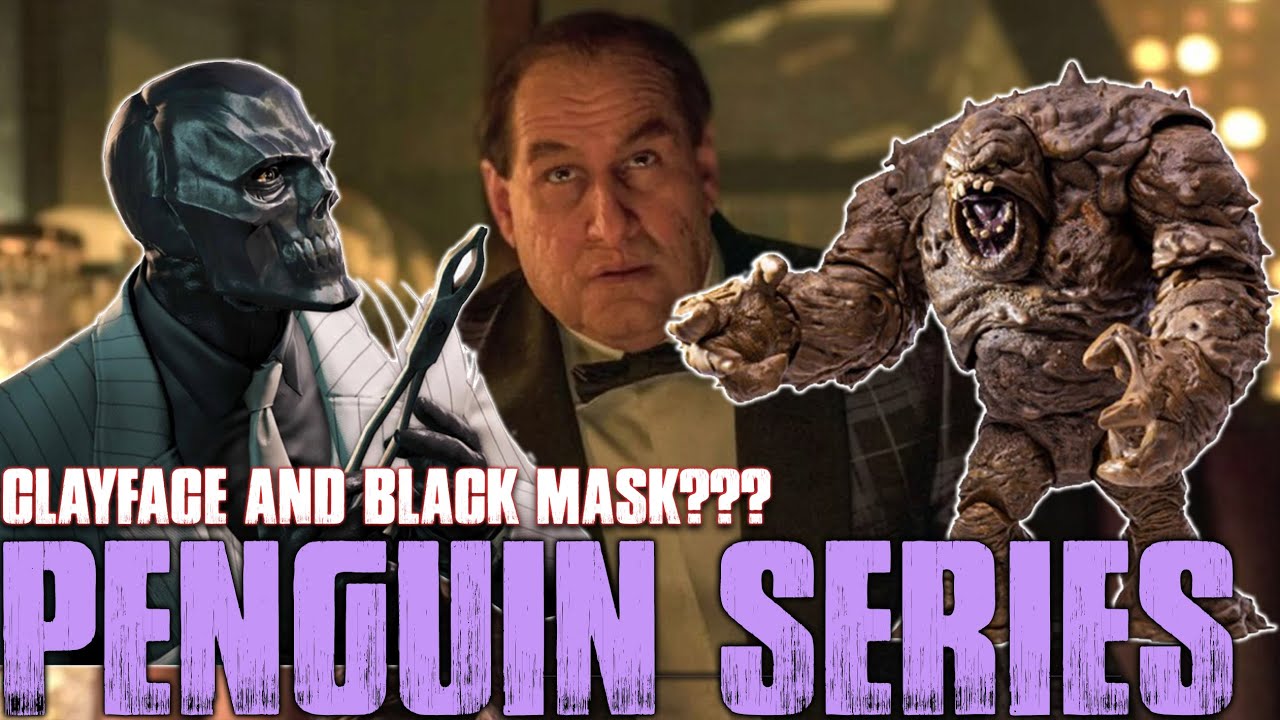 Clayface AND Black Mask in THE PENGUIN HBO MAX SERIES - YouTube