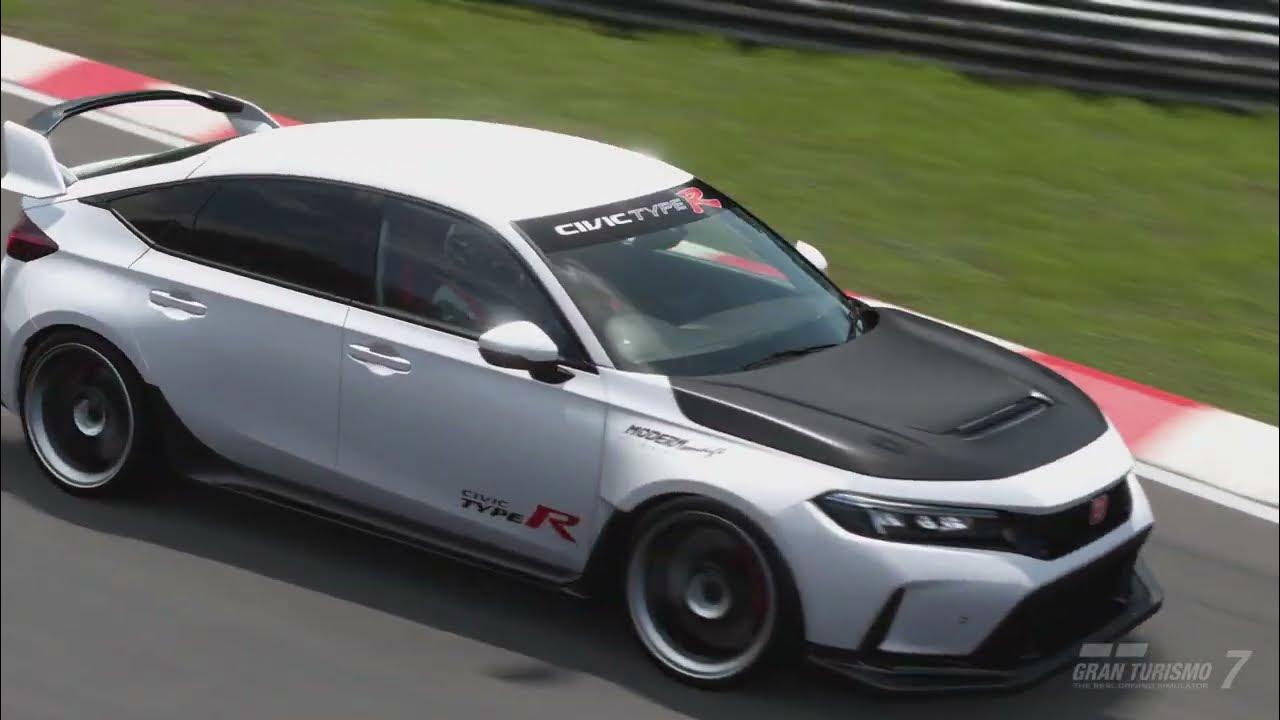 [PS5] GRAN TURISMO 7 紐北賽道 HONDA Civic Type R (FL5) '22 v1.39 單圈計時 - YouTube
