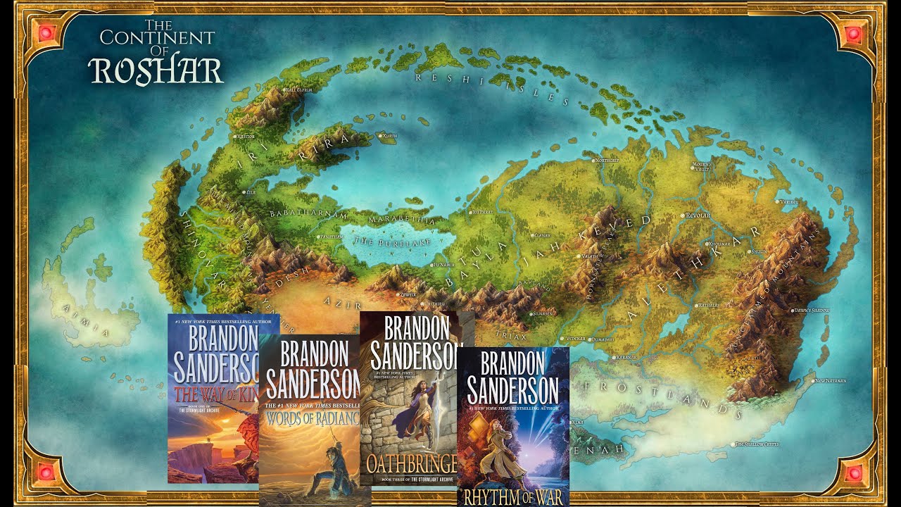 Roshar Map Spoilers Extended) Roshar ('Stormlight Archive') Replaces