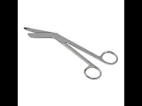 Surgical scissors sharpener - YouTube