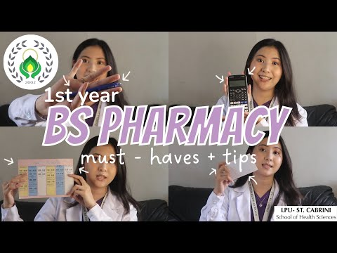 BS PHARMACY MUST - HAVES !!! - YouTube