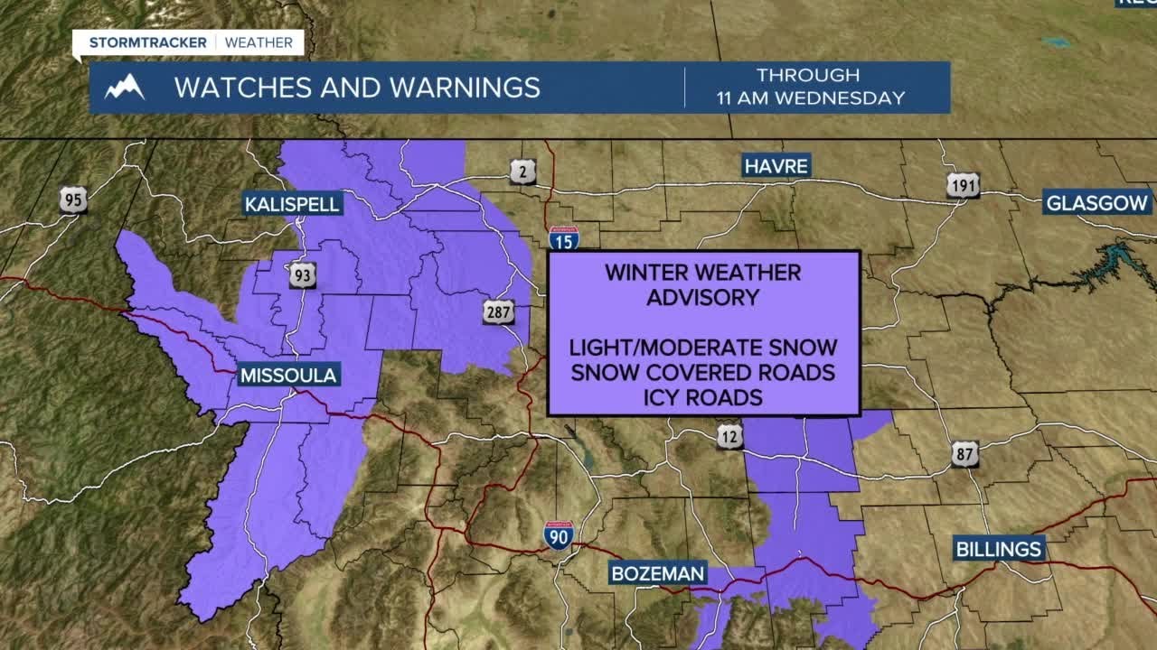 Icy roads Tuesday and Wednesday - YouTube