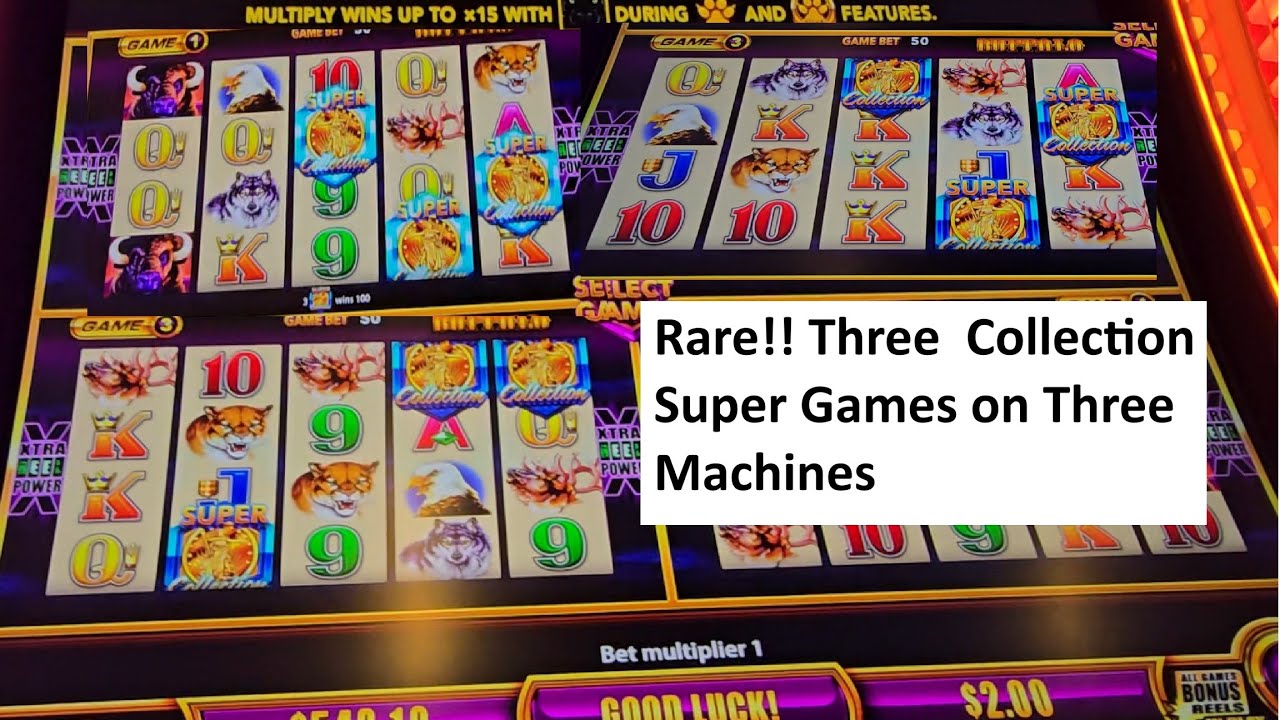 Rare Three Collection Super Games! Super Big Win! Buffalo Wonder 4 ...