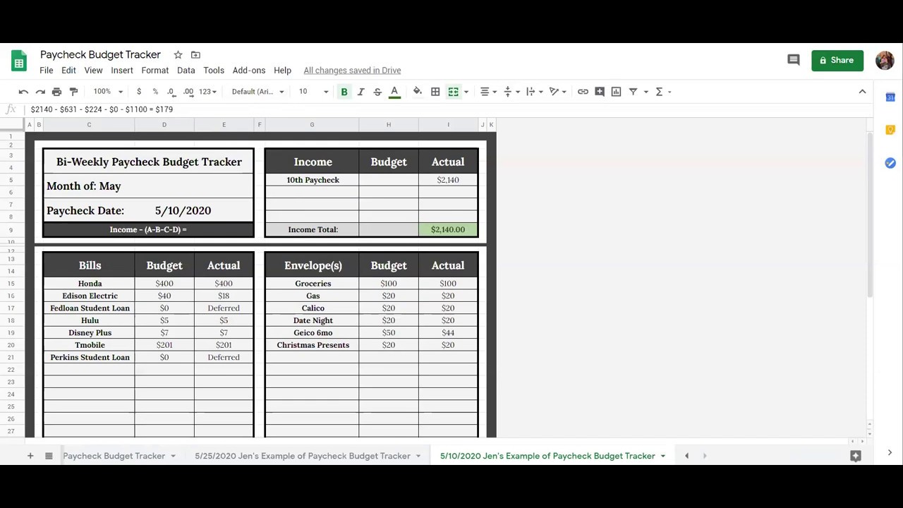 May 10th: Bi-Weekly Check Breakdown - YouTube