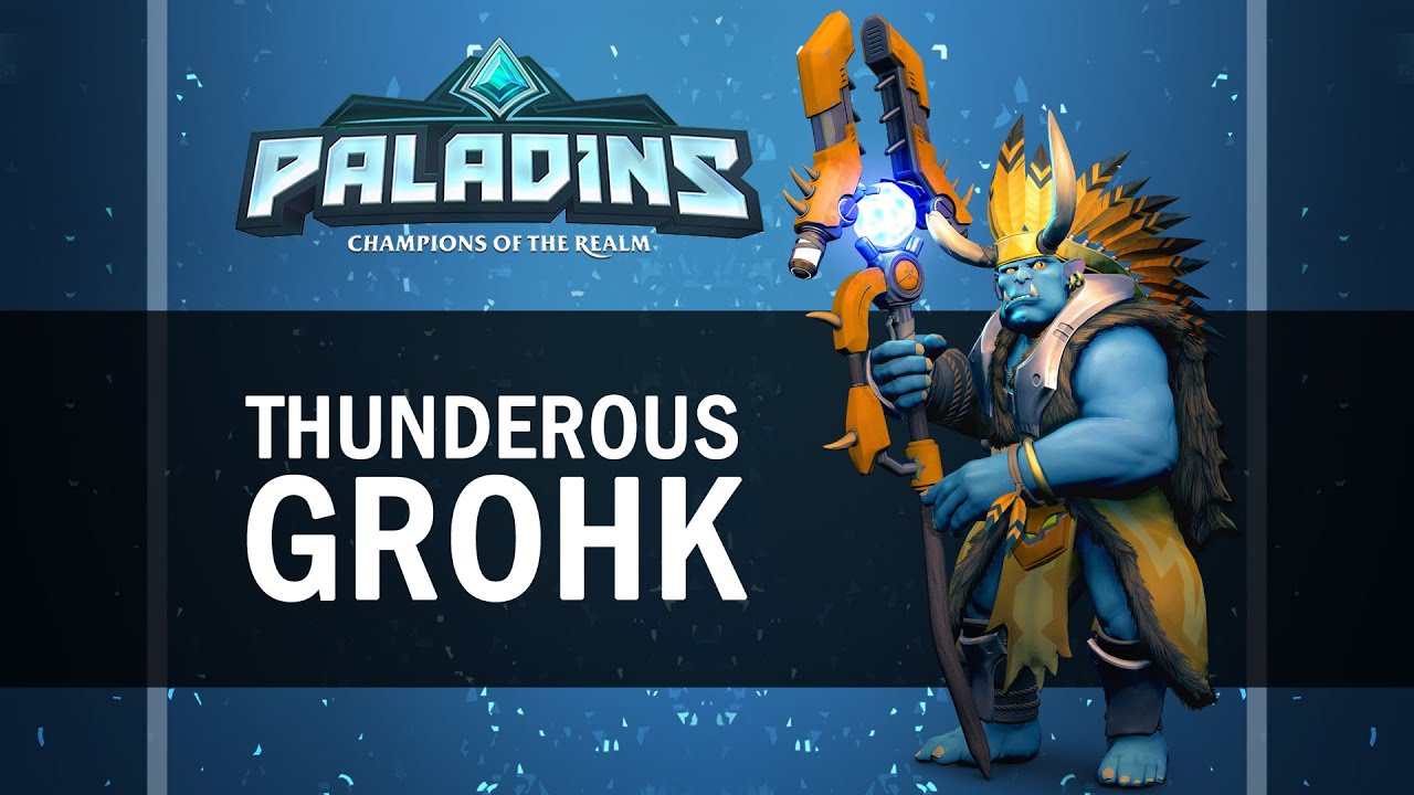 *High Damage* Thunderous Grock Deck Guide - Paladins - YouTube