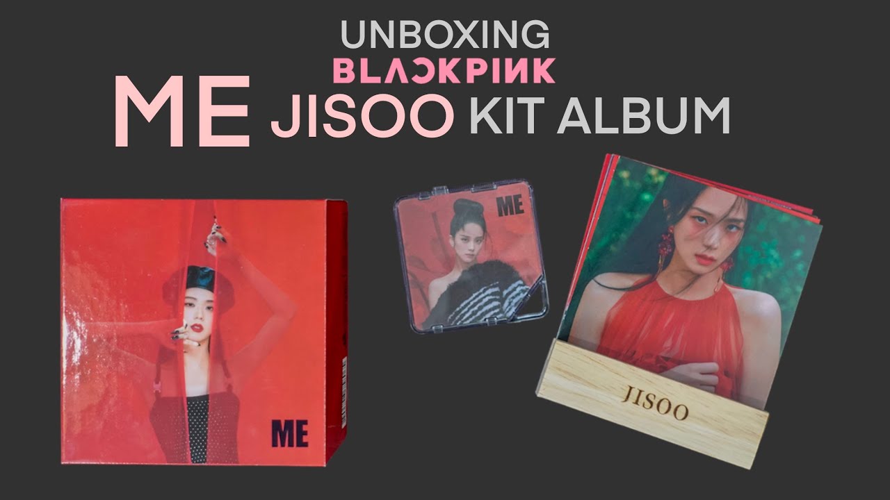 UNBOXING KIT ALBUM JISOO ME (INDONESIA) - YouTube