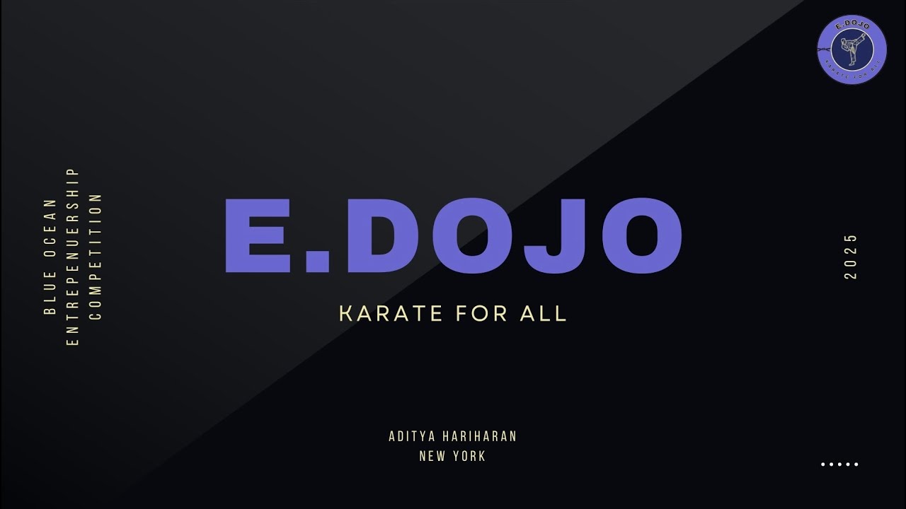 E.Dojo - Blue Ocean Competition 2025 - YouTube