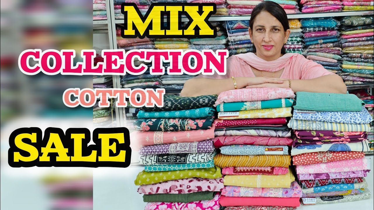 Weekend Sale Mix collection Cotton Suits - YouTube