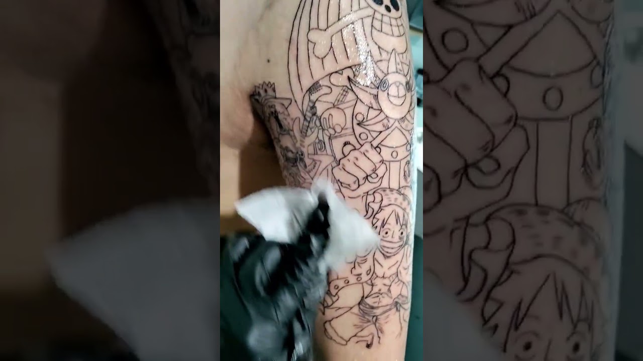 One piece, line work ️ | #onepiece #anime #luffy #sanji #zoro # ...