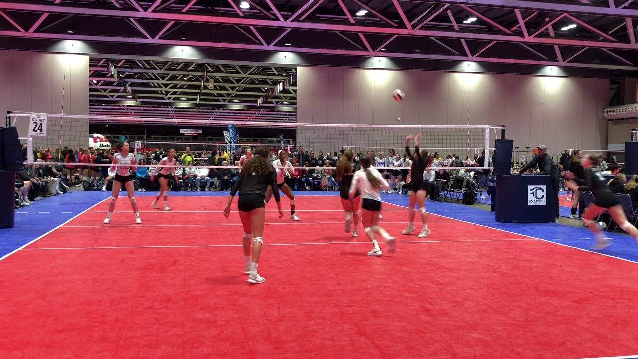 Grace Kiser #13 OH, St Pete Volleyball U16 Teal - YouTube